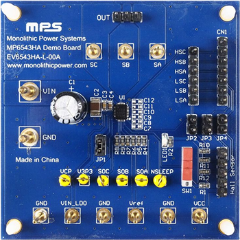 EV6543H Motor Driver Evaluation Boards - MPS | Mouser