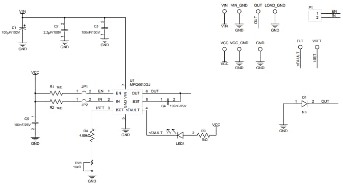 EVQ6610-S-00A & EVQ6610-J-00A Evaluation Boards - MPS | Mouser