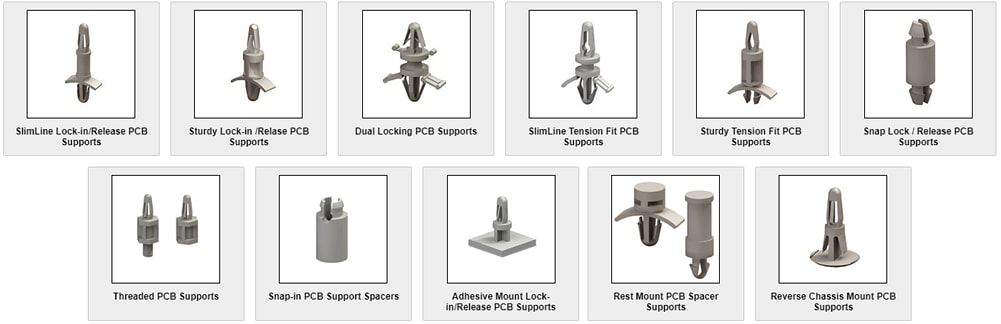 Insulated PC Spacers & Supports - Keystone | Mouser