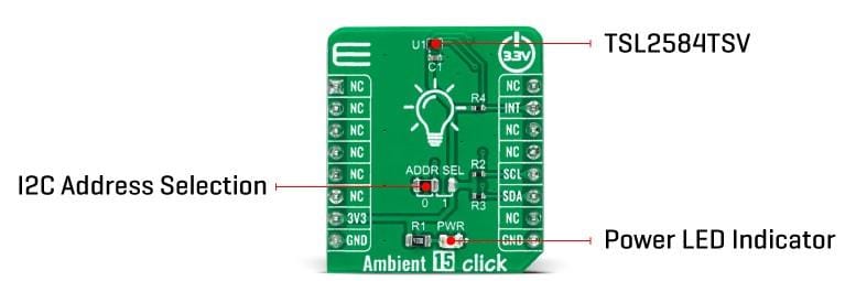Ambient 15 Click - Mikroe | Mouser