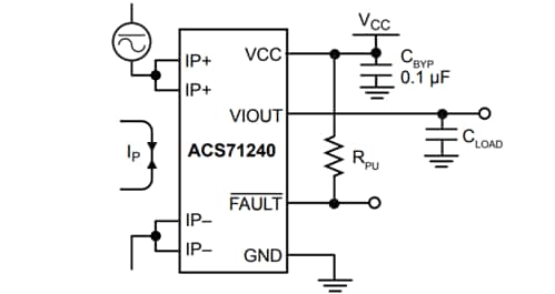 ACS71240 Current Sensor ICs - Allegro MicroSystems | Mouser