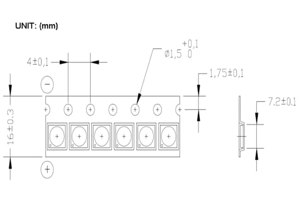 MP-7070 Mid Power LEDs - Luminus Devices | Mouser