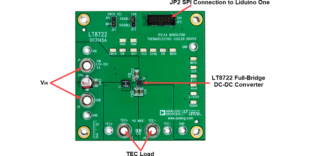 LT8722 Demo Board DC3145A - ADI | Mouser