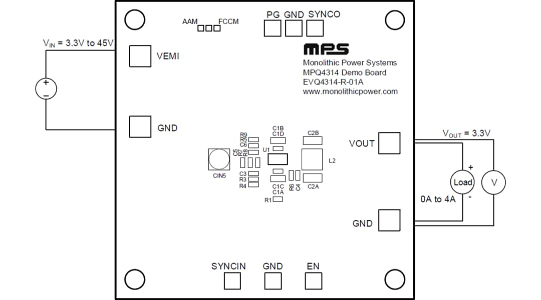 EVQ4314-R-01A Evaluation Board - MPS | Mouser