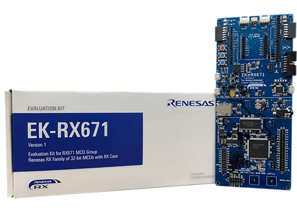 EK-RX671 RX671 MCU Evaluation Kit - Renesas | Mouser