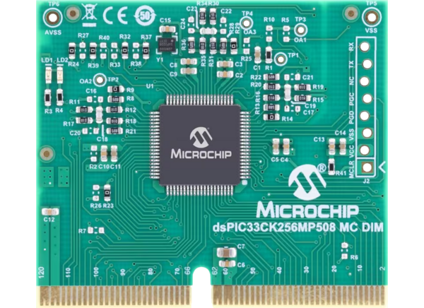 EV62P66A dsPIC33CK256MP508 Motor Control DIM - Microchip Technology | Mouser