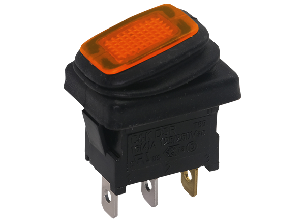 DSR IP65 Sealed Illuminated Rocker Switches - C&K Switches | Mouser