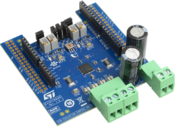 EVSPIN948 Motor Driver Expansion Board - STMicro | Mouser