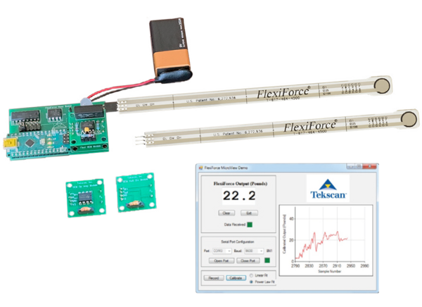 FlexiForce Prototyping Kit - Tekscan | Mouser