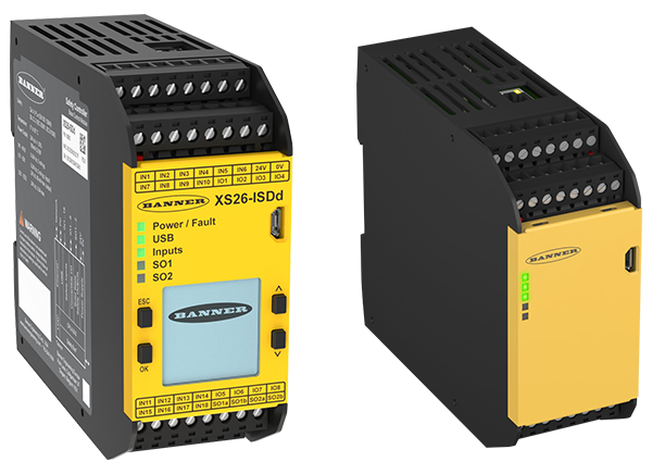 XS26 Series Base Safety Controllers - Banner Engineering | Mouser