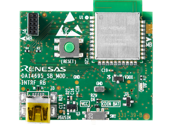 DA14695 Module Daughterboard - Renesas / Dialog | Mouser