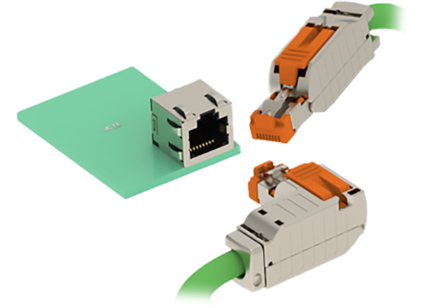 RJ45 Field-Installable Cable Connectors - TE | Mouser