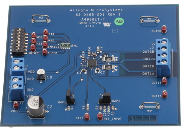 A4988 Evaluation Kit - Allegro MicroSystems | Mouser