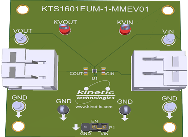 KTS1601 Evaluation Kit - Kinetic Technologies | Mouser