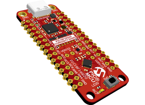 PIC18F16Q20 Curiosity Nano Kit - Microchip Technology | Mouser