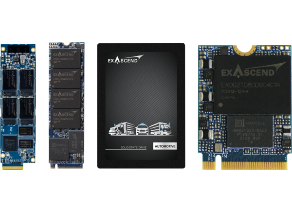 PA4 Series Automotive-Grade SSDs - Exascend | Mouser
