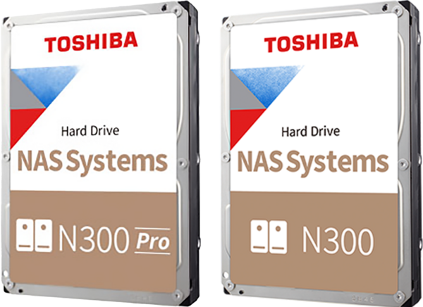 N300 & N300 PRO NAS Internal Hard Drives - Toshiba | Mouser
