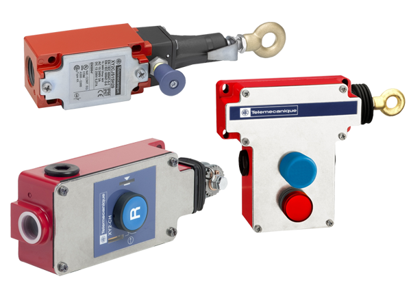 XY2C Emergency Stop Rope Pull Switches - Schneider | Mouser
