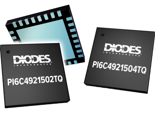 PI6C492150xTQ Automotive LVDS Buffer Outputs - Diodes Inc | Mouser