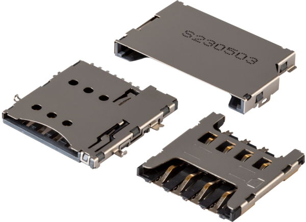 Memory Card Connectors - Same Sky | Mouser