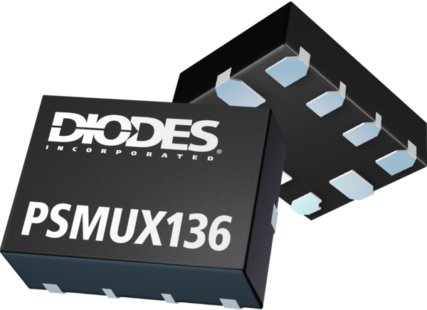 PSMUX136 High-Bandwidth Dual 2:1 Ch Multiplexer - Diodes Inc | Mouser
