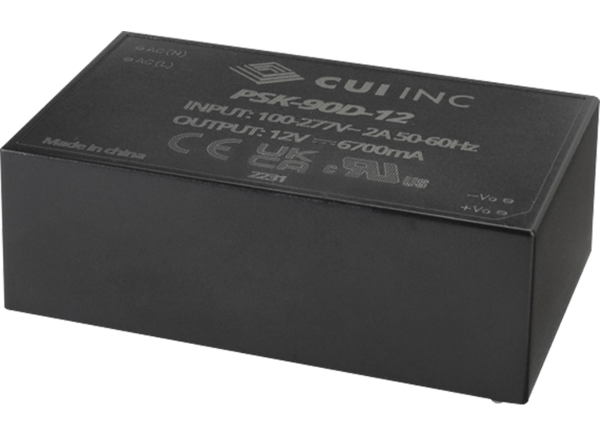 PSK-90D 90W Power Supplies - CUI Inc | Mouser