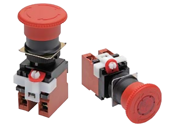 A22E Emergency Stop Switches - Omron Industrial Automation | Mouser