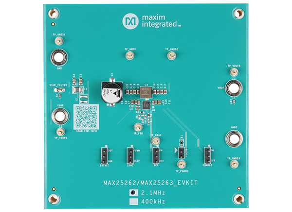 MAX25262/MAX25263 Evaluation Kits - Analog Devices / Maxim Integrated | Mouser