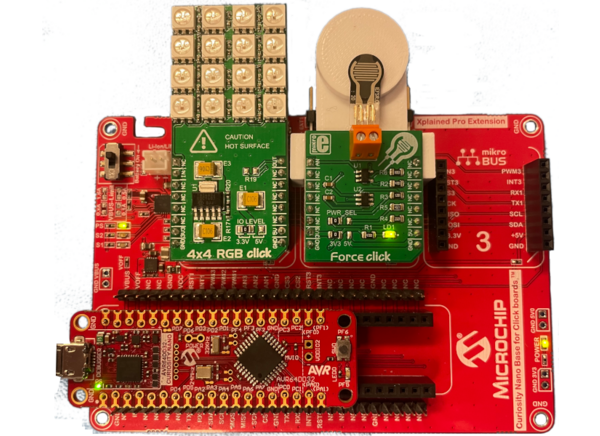 Pressure Demo with AVR64DD32 - Microchip Technology | Mouser