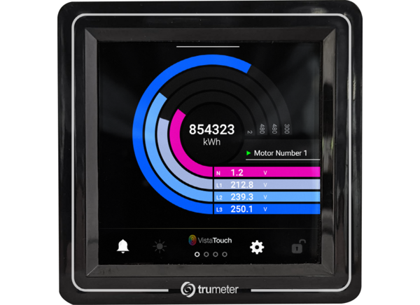 Vista Touch Panel Meters - Trumeter | Mouser