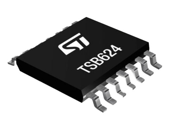 TSB624 Low Power Operational Amplifiers - STMicro | Mouser