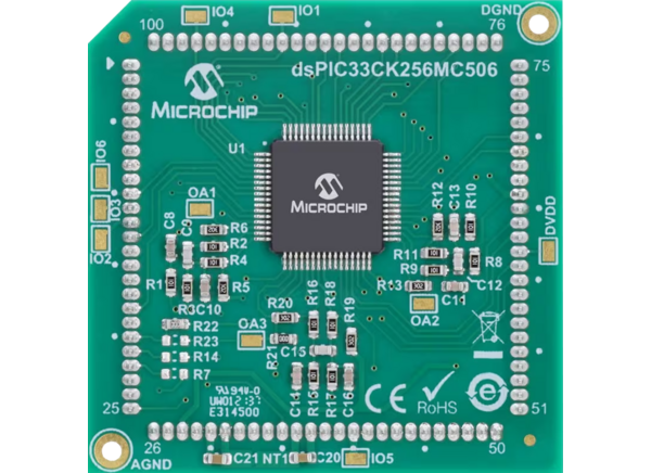 EV00X65A Op-Amp Plug-in Module - Microchip Technology | Mouser