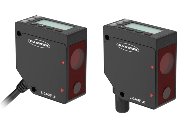 L-GAGE® LE250/550 Analog-Discrete Laser Sensors - Banner Engineering ...