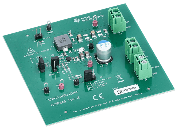 LMR51450EVM Converter Evaluation Module - TI | Mouser