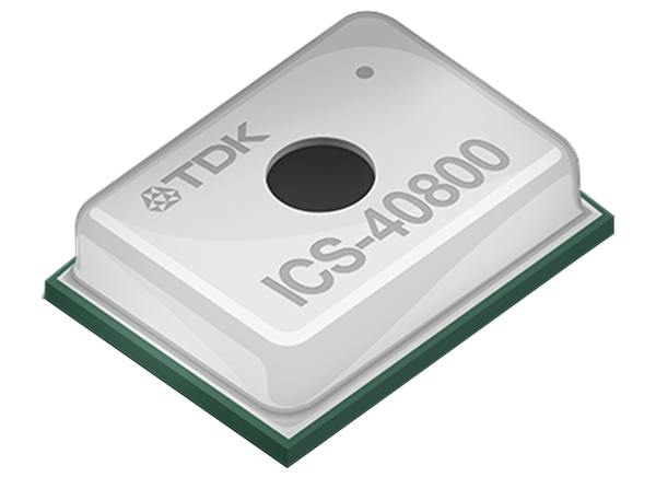 ICS-40800 Low Noise Directional MEMS Microphone - TDK InvenSense | Mouser