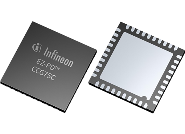 EZ-PD CCG7SC USB-C PD & DC-DC Controllers - Infineon Technologies | Mouser