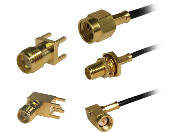 Lead-Free SMA Connectors - HUBER+SUHNER | Mouser