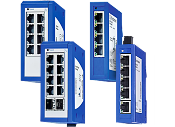 GECKO xTX Lite Managed Ethernet Rail Switches - Hirschmann | Mouser