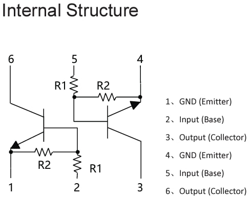 UMH11NHE3 Dual NPN Digital Transistor - MCC | Mouser
