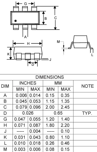 UMH11NHE3 Dual NPN Digital Transistor - MCC | Mouser