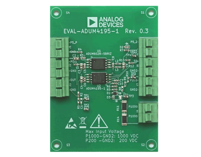 EVAL-ADuM4195-1EBZ Evaluation Board - ADI | Mouser