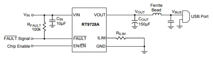 RT9728x 120mΩ, 1.3A Power Switches - Richtek | Mouser