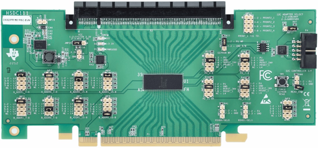 DS320PR1601RSC-EVM Linear Redriver EVM - TI | Mouser