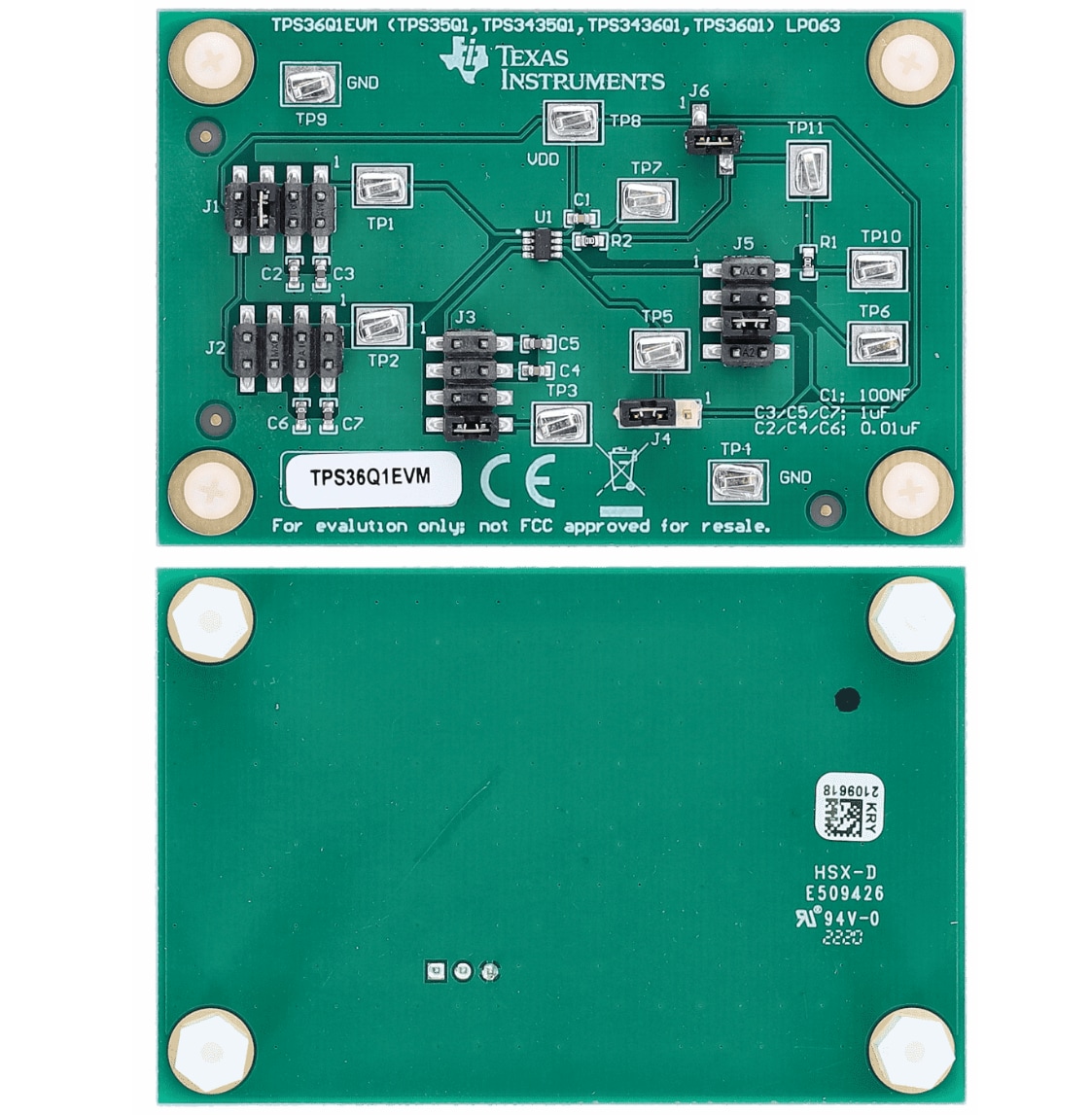 TPS36Q1EVM Evaluation Module - TI | Mouser