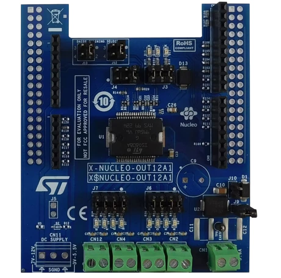 X-NUCLEO-OUT12A1 Expansion Board - STMicro | Mouser