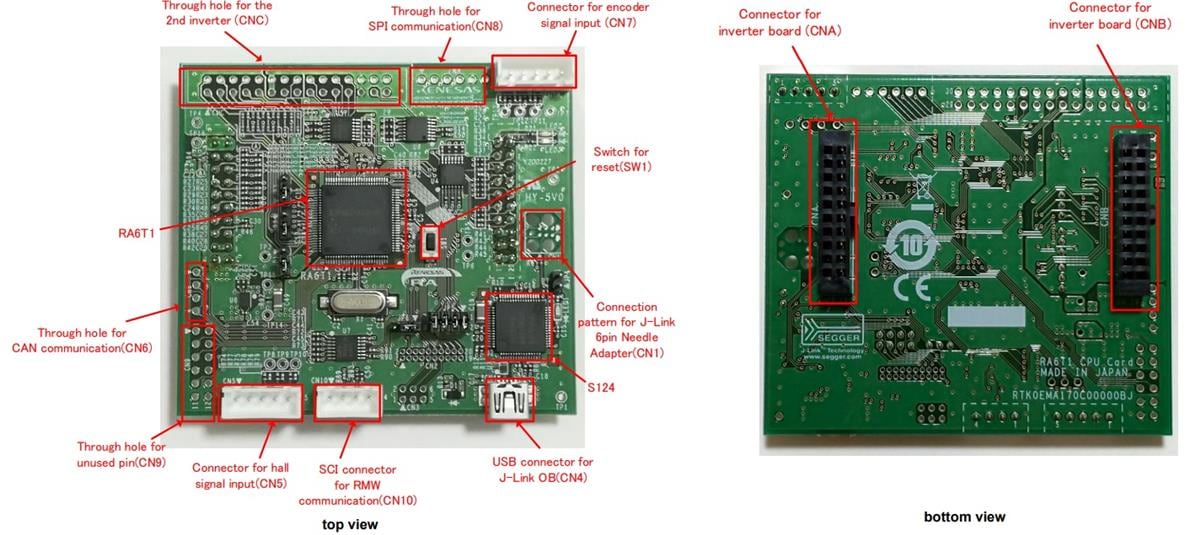 RA6T1 CPU Card - Renesas | Mouser