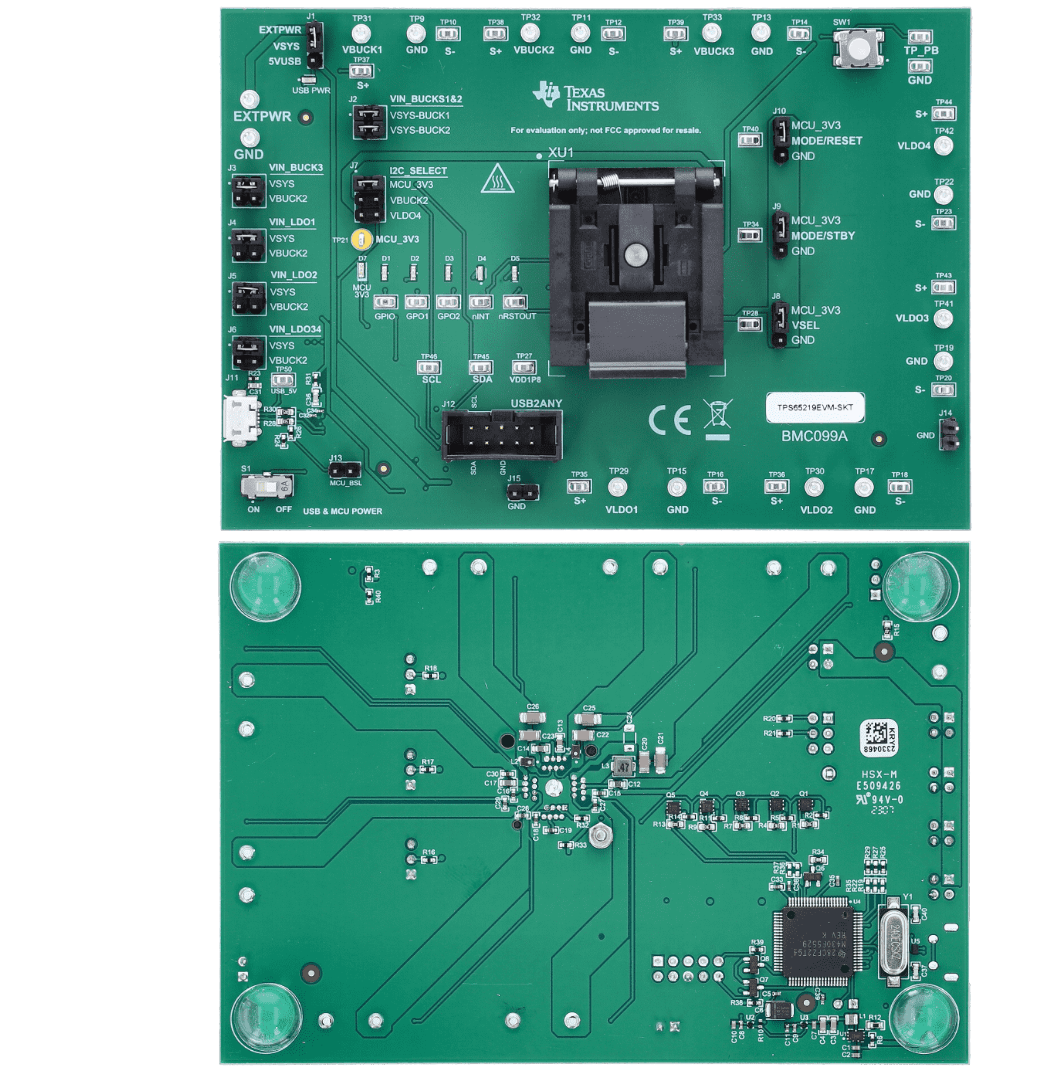 TPS65219EVM NVM Programming Boards - TI | Mouser