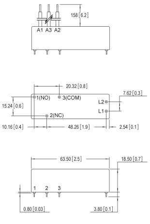 G81C Series Single Pole Double Throw HV Relays - Gigavac | Mouser