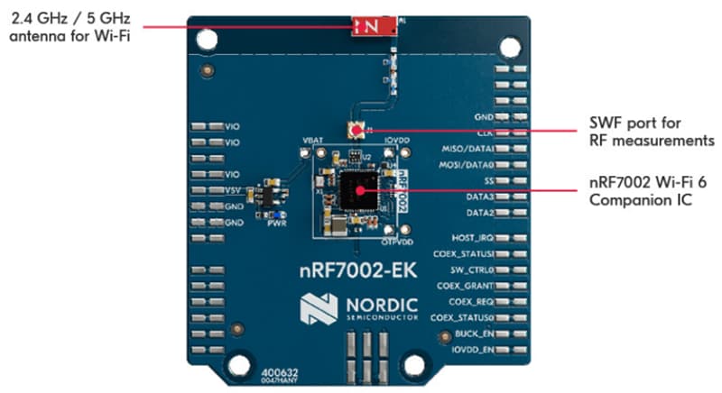 nRF7002 Evaluation Kit - Nordic | Mouser