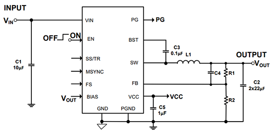 AP66300 Synchronous DC-DC Buck Converter - Diodes Inc | Mouser